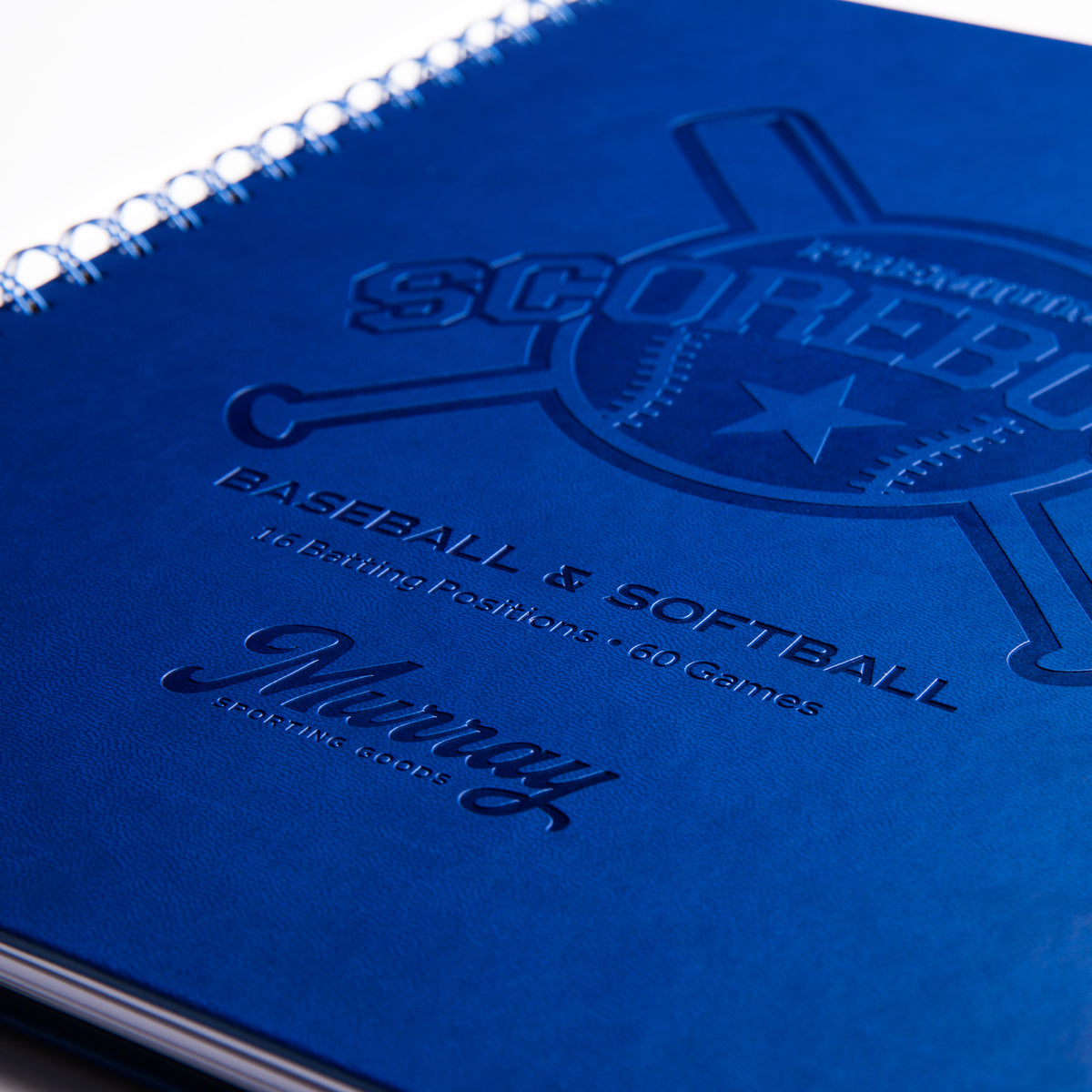 Murray Sporting Goods Premium Baseball Softball Scorebook - 60 Games