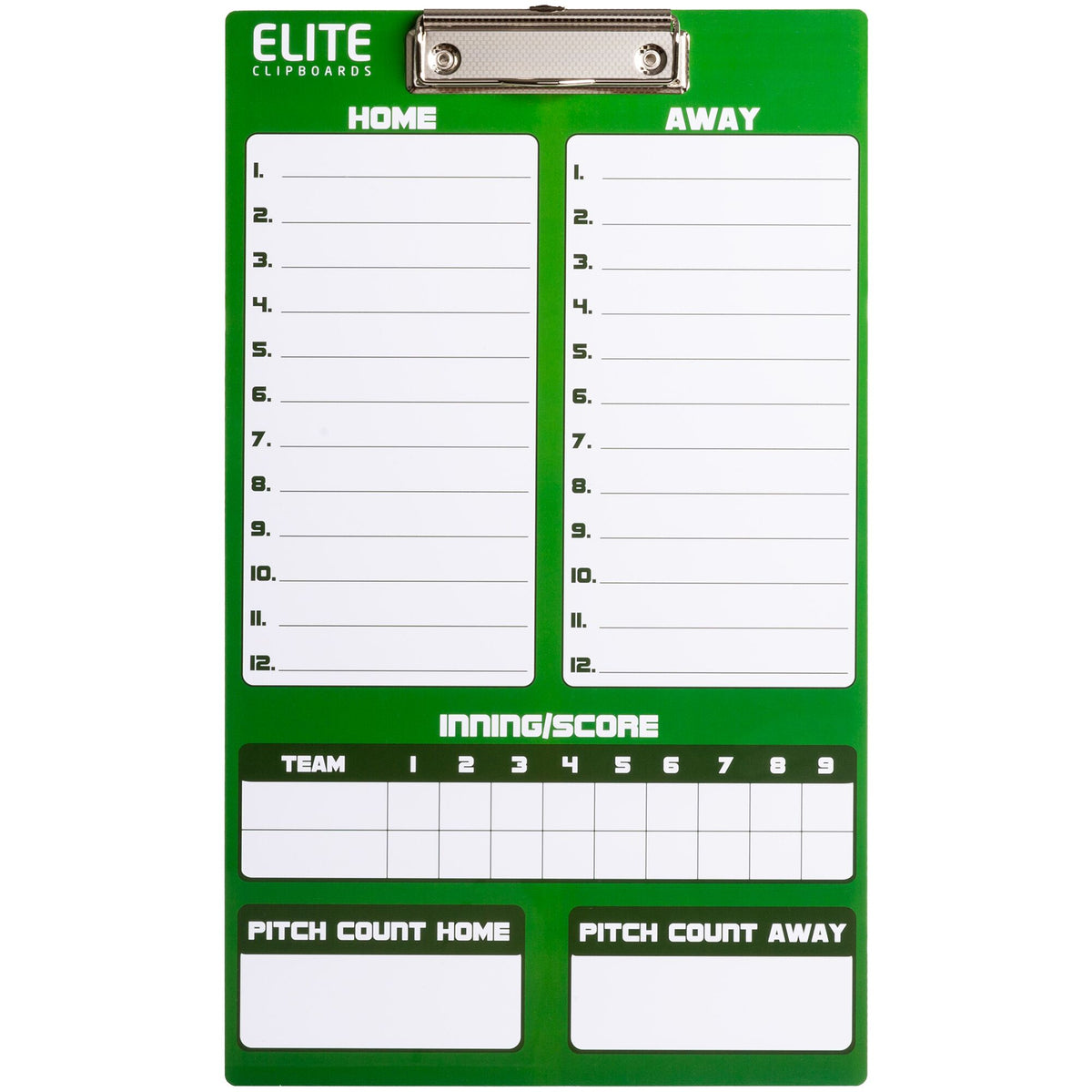 Elite Dry Erase Baseball Coaches Clipboard – Murray Sporting Goods